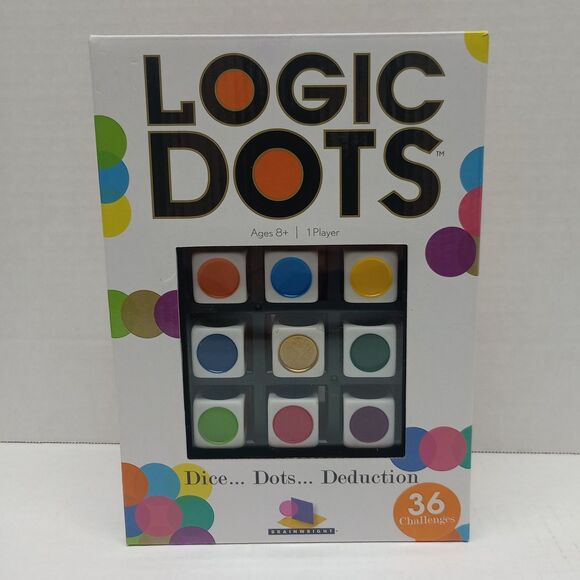 Brainworks | Toys | New Logic Dots Game Original Seal Unopened Dice Dots Deduction | Poshmark